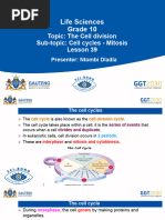 Mitosis Mover Webquest Bioman PDF | PDF | Mitosis | Chromosome