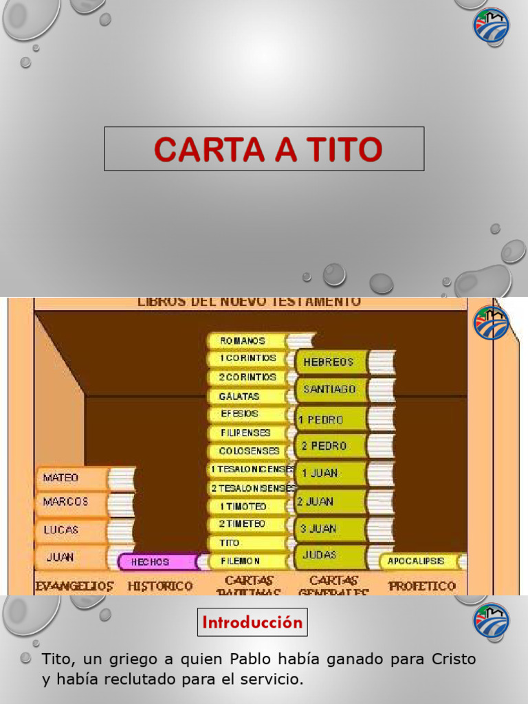 Tito y Filemón | PDF | Pablo el apóstol | Epístola a Filemón
