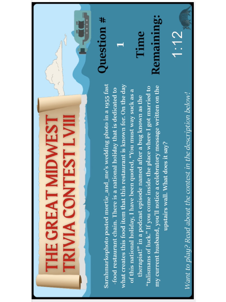 Great Midwest Trivia Contest Lawrence University | PDF