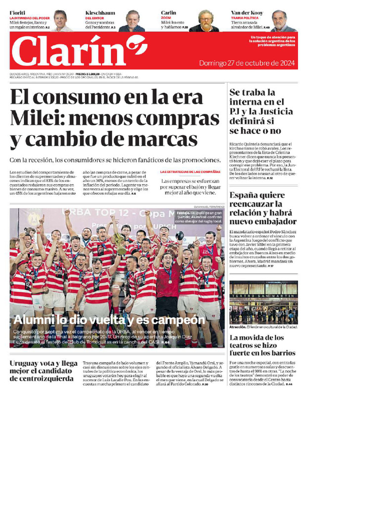 Clar 205 N - Argentina - 27 Octubre 2024 | PDF