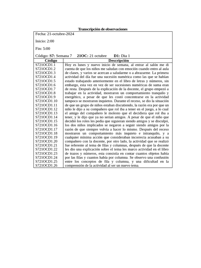 Transcripciones S7 | PDF