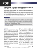 Filled JBI Checklist For NSTE ACS RCT | PDF | Randomized Controlled ...