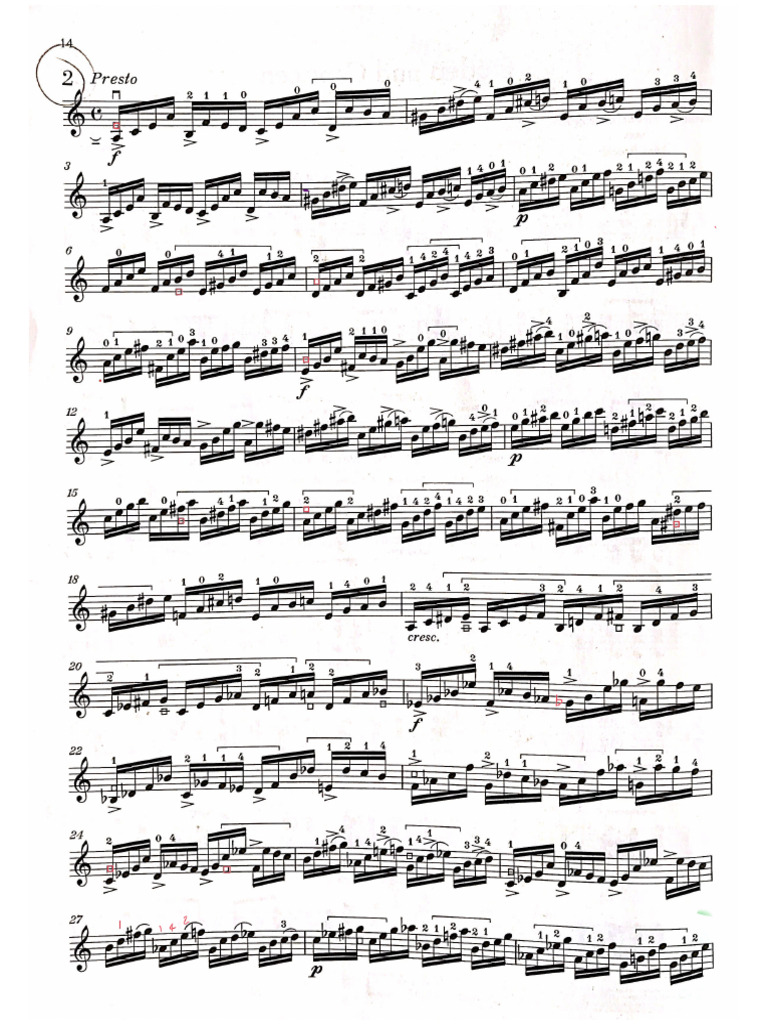 Dont Etude Op. 35 No. 2 (Rostal) | PDF