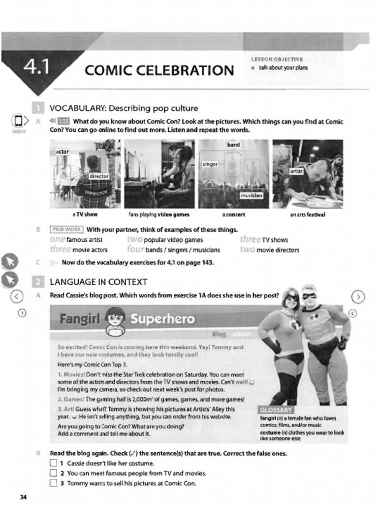 Evolve 2 Lesson 4 | PDF