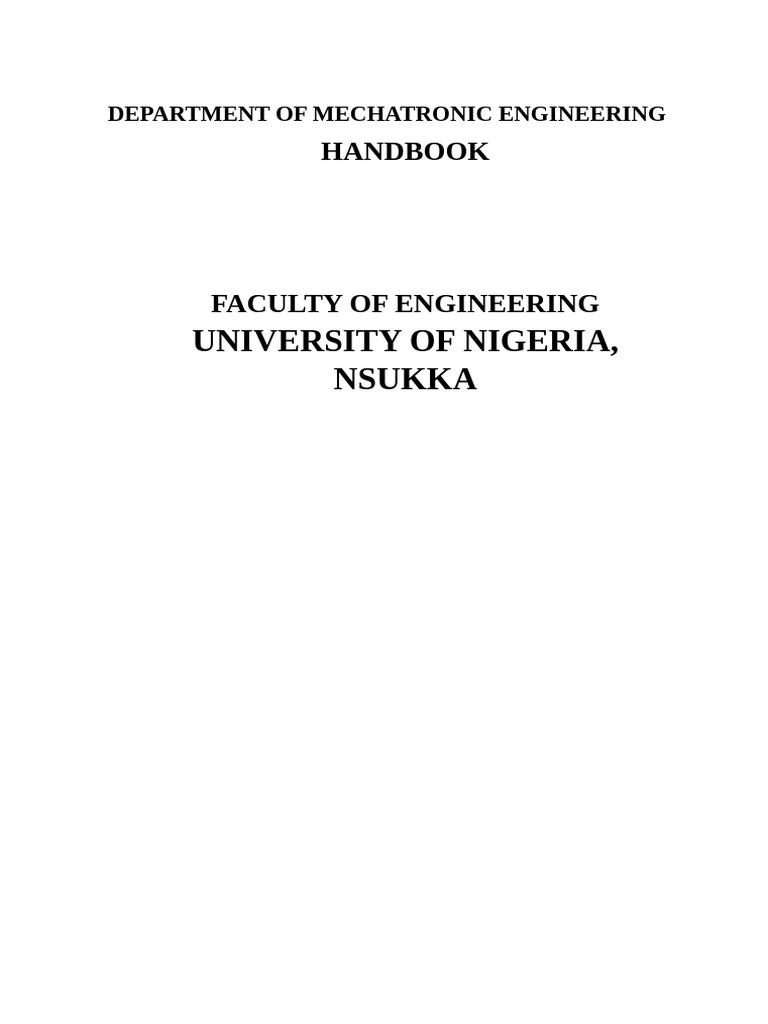 Mechatronics Ug Handbook 14 - 01 - 2020 1 | PDF | Amplifier ...