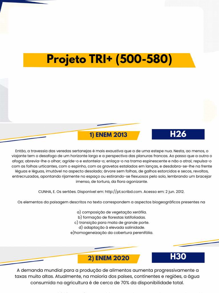 Lista Do TRI+ Geofísica | PDF | Terreno | Agricultura