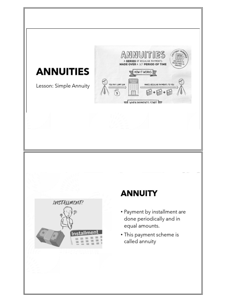 Gen Math Q2 Week 3 Simple Annuity | PDF | Present Value | Interest
