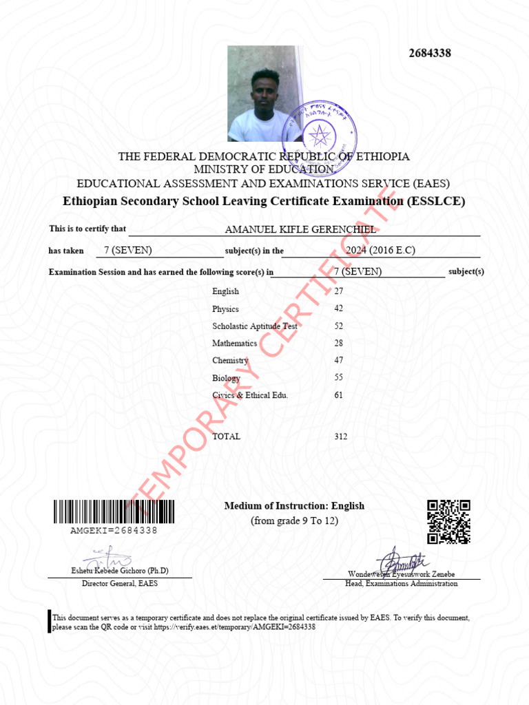 Aman | PDF | Educational Stages | Qualifications