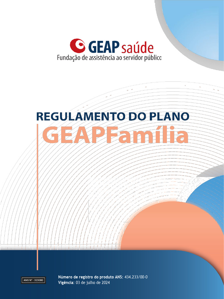 Regulamento GEAP Familia | PDF | Fisioterapia | Psicologia