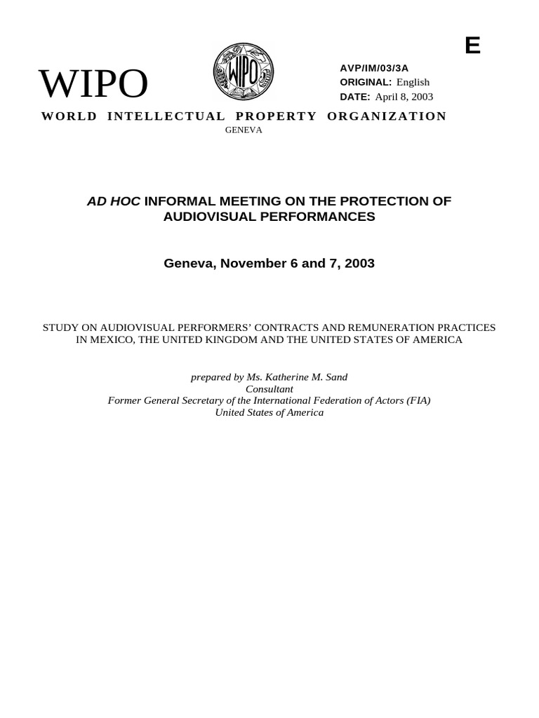 Avp Im 03 3a | PDF | Copyright | Private Law