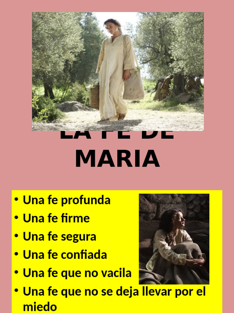 La Fe de M y La Devocion A M | PDF | María, madre de Jesús | Oración