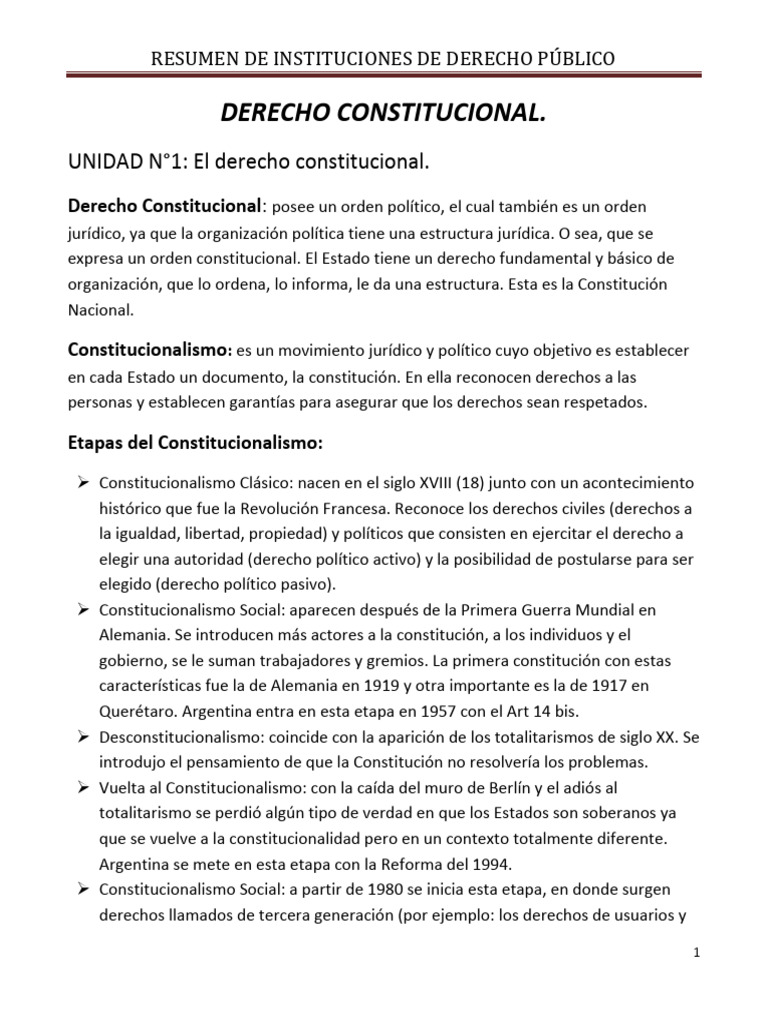 Resumen DC | PDF | Constitución | Impuestos
