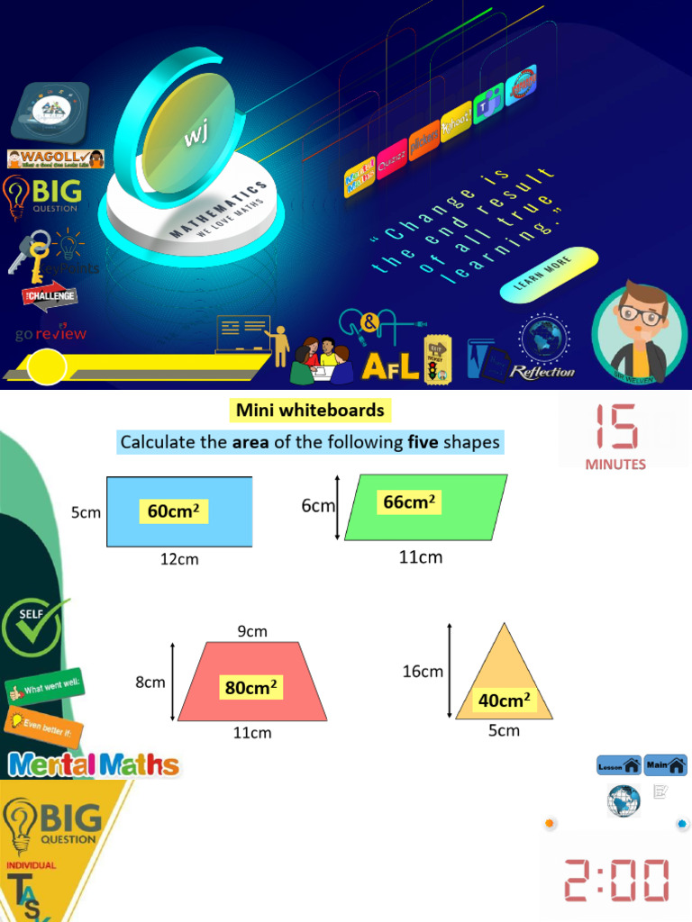 Surface Area of 3d Shapes | PDF | Area | Shape