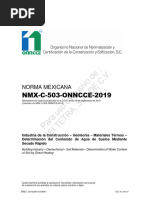 NMX C 077 1997 ONNCCE Agregados Granulom PDF | PDF