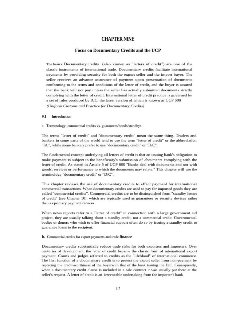 2 ICC 686E Export-Import Chapter 09 - Focus On Documentary Credits and ...