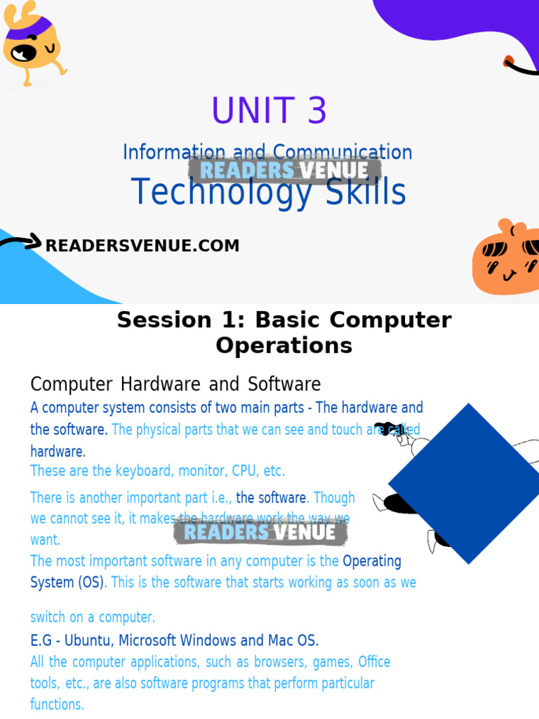#It Unit 3 Basic Ict Skills | PDF | Computer Virus | Computer File