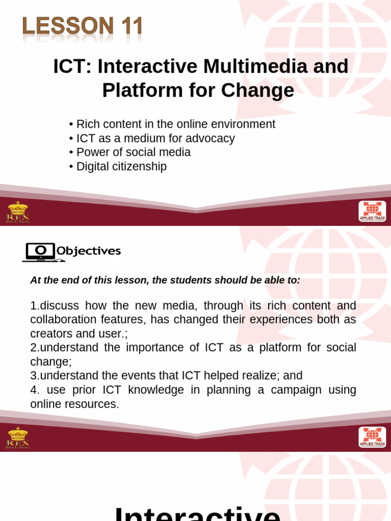 Interactive Multimedia and Platform For Change | PDF | Multimedia ...