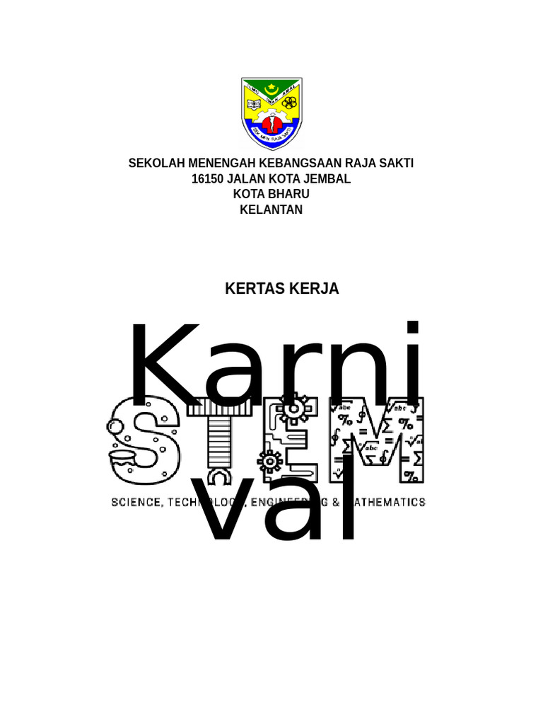 Cover Kertas Kerja Stem | PDF