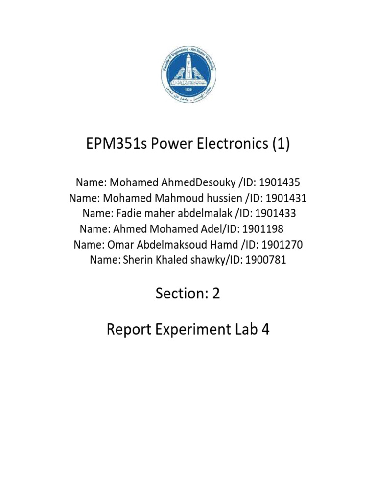 lab 4 PE | PDF | Root Mean Square | Rectifier