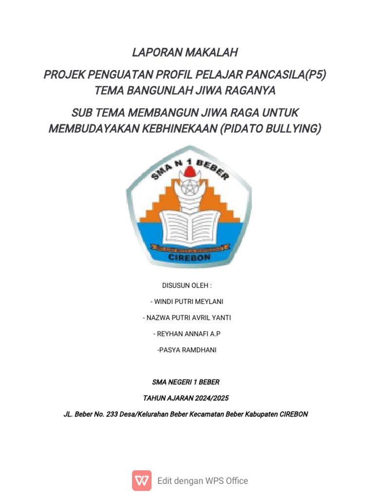 Laporan Makalah-Wps Office | PDF