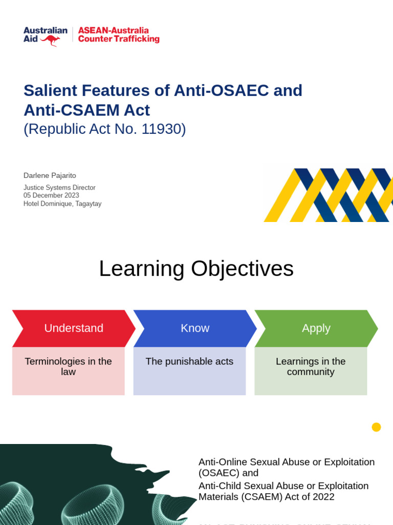 Ra 11930 | PDF | Misconduct | Crimes