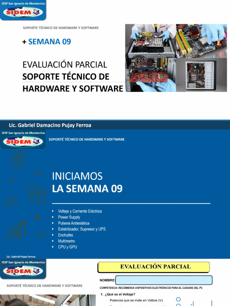 Semana 09 - Examen Parcial-ALUMNOS | PDF