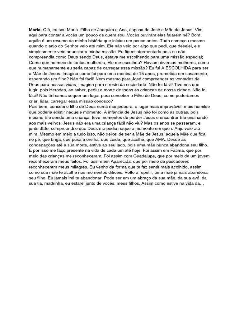 Texto Maria | PDF | Autoajuda