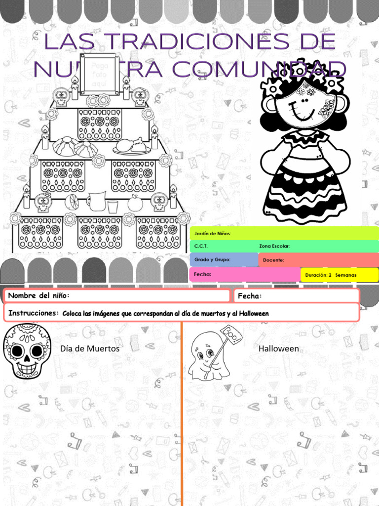 Cuadernillo Proyecto Las Tradiciones de Nuestra Comunidad | PDF