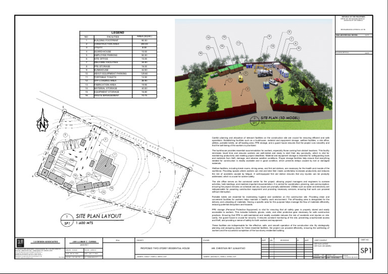 Curiba Site Layout | PDF | Safety