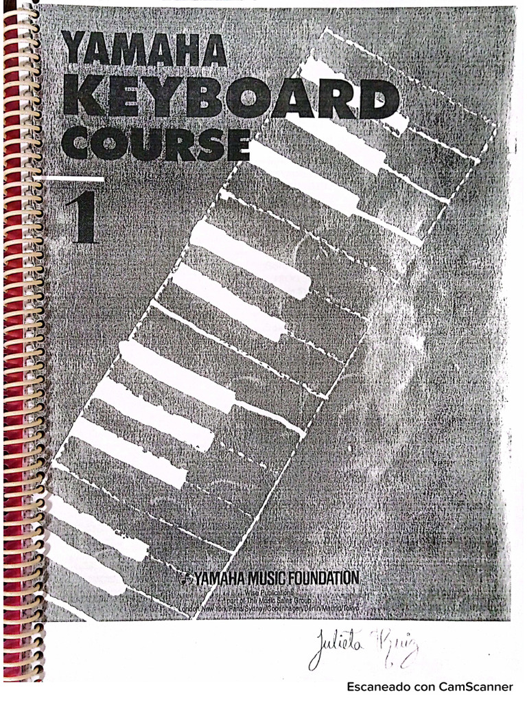 Yamaha Keyboard Course | PDF