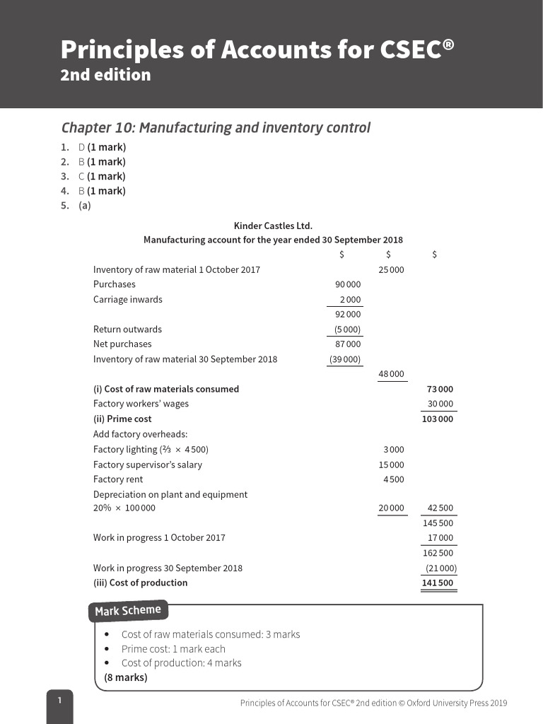 Chapter 10 Online Test Answers | PDF | Inventory | Business