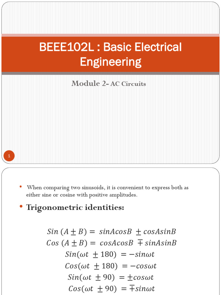 AC Circuits 2 | PDF | Electrical Impedance | Quantity