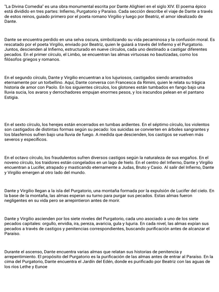 Cristian Royer 5to Sección A | PDF | Infierno (Dante) | Divina Comedia