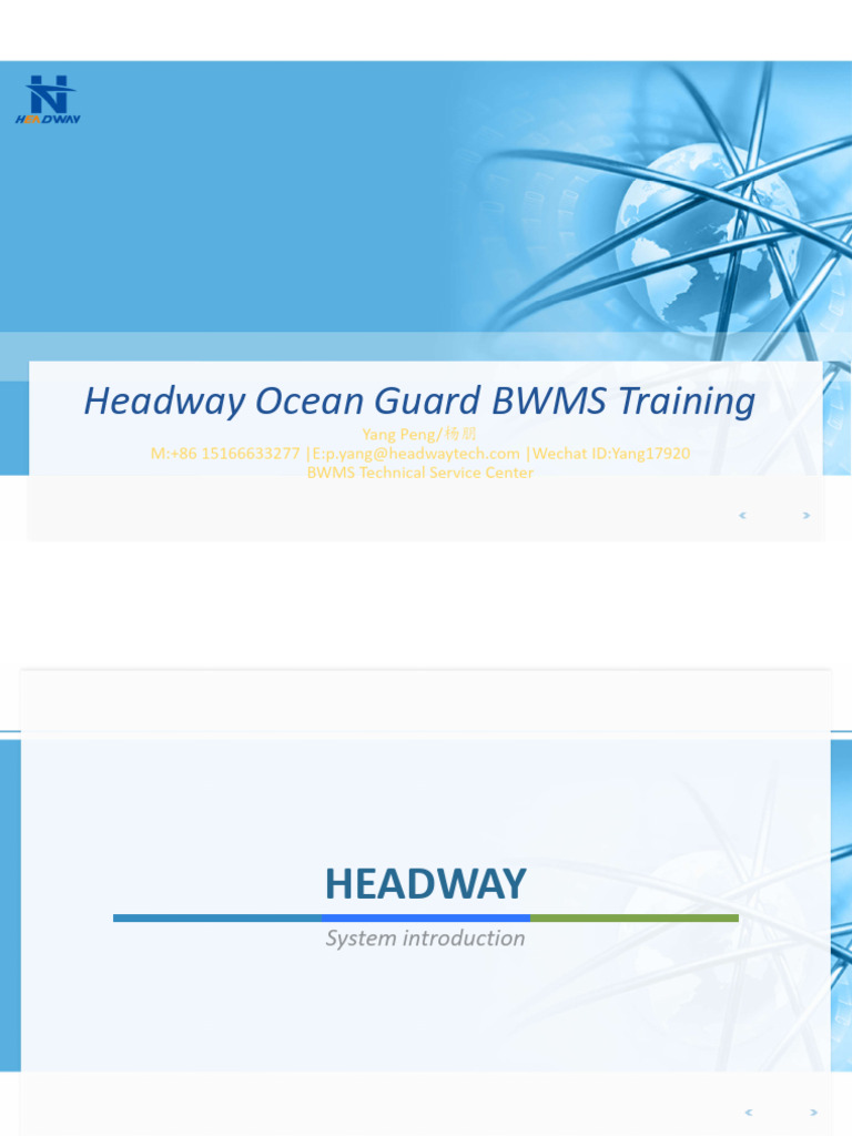 BWMS Training PPT - En1 5 | PDF | Filtration | Valve