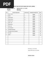Daftar Inventaris Sekolah | PDF