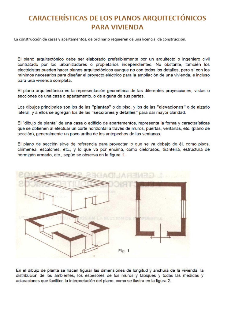Caract Plano Arq | PDF