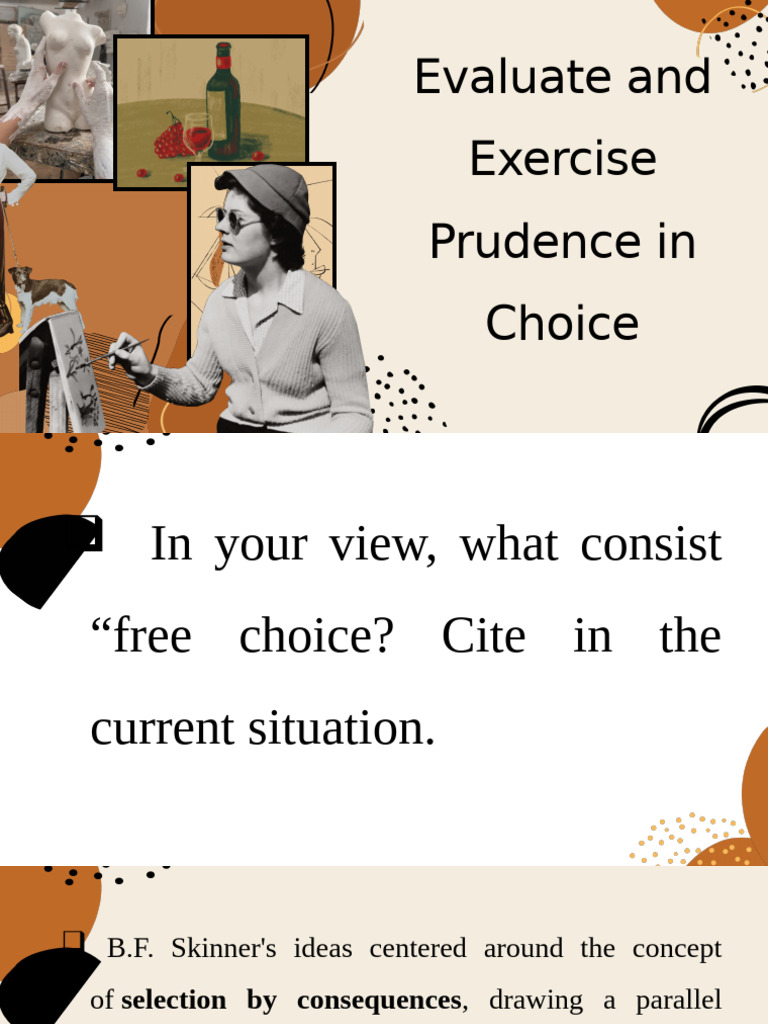 Evaluate and Exercise Prudence in Choice (Autosaved) | PDF | Reinforcement | Behavior