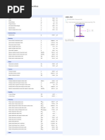 IPE 450 Beam Specifications and Properties | PDF | Applied And ...