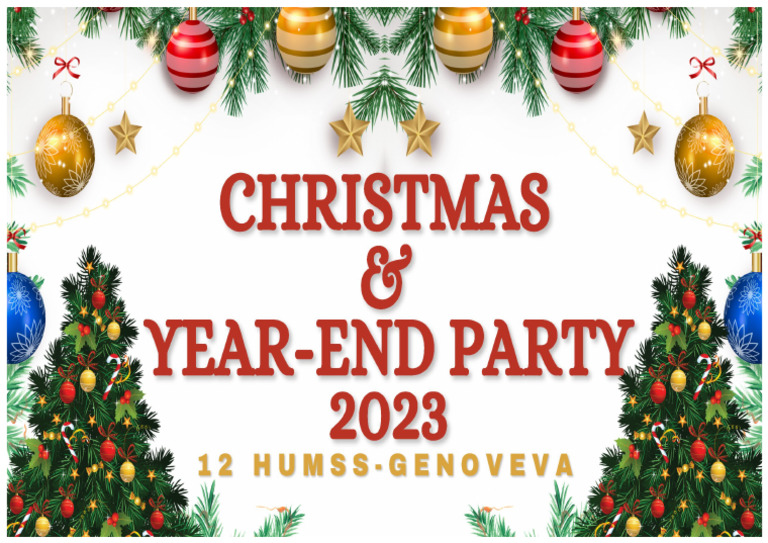 Xmas Party Tarp | PDF