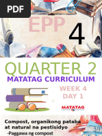 Epp-Agriculture 4 Matatag Q2 Week 2 PPT Lesson | PDF