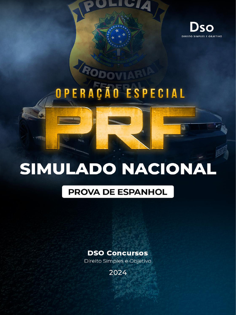 Simulado PRF Nacional - Espanhol | PDF | Cambio climático