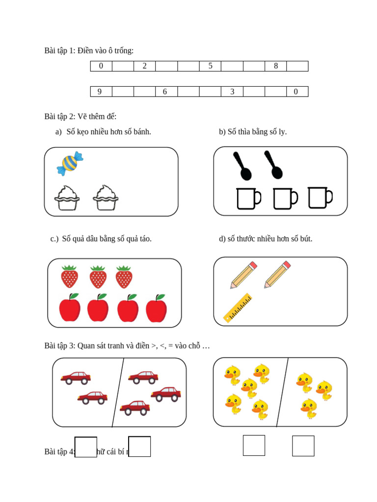 Baitap Lop1 De2 | PDF