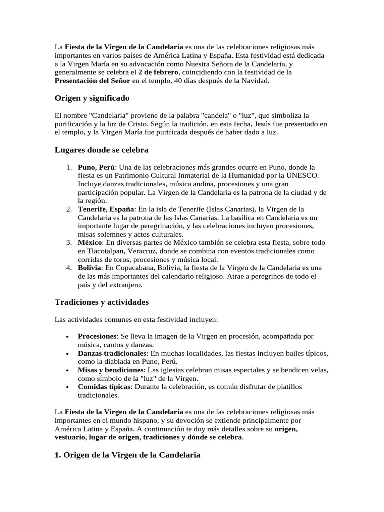 Virgen de La Calendaria | PDF