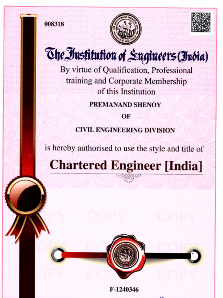 17 Chartered Engineer (India) | PDF