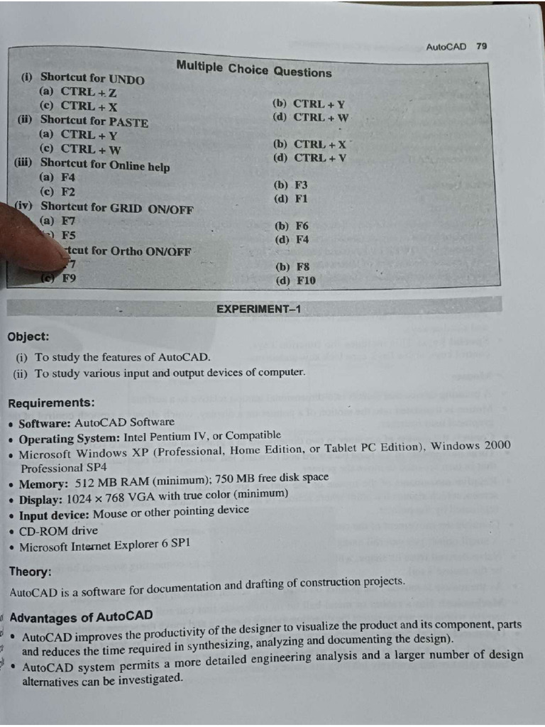 AutoCAD Practical | PDF