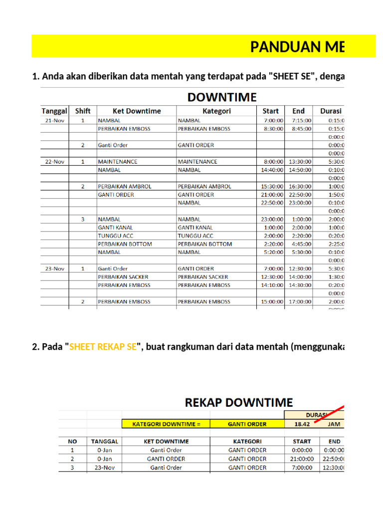 Soal Tes Admin 1 | PDF