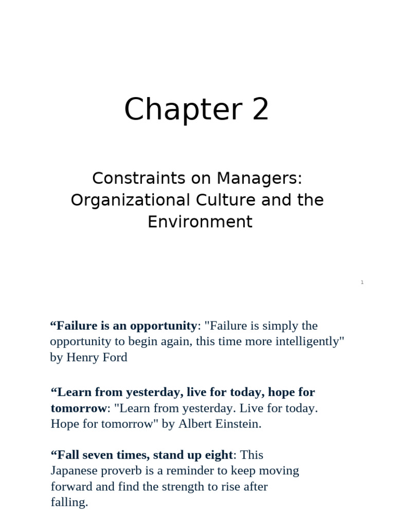 CH 2 Management 31 111 2024 | PDF | Organizational Culture | Stakeholder (Corporate)