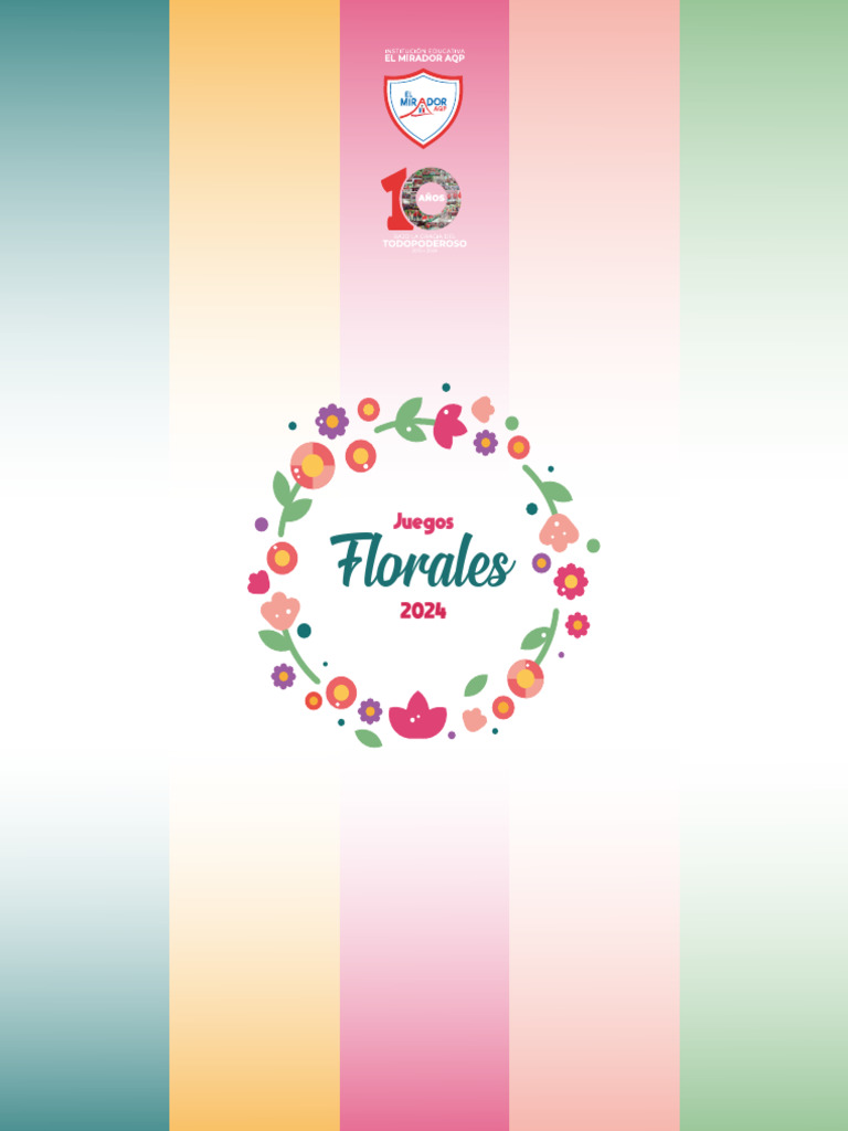 Juegos Florales Bases | PDF | Dibujo | Pinturas