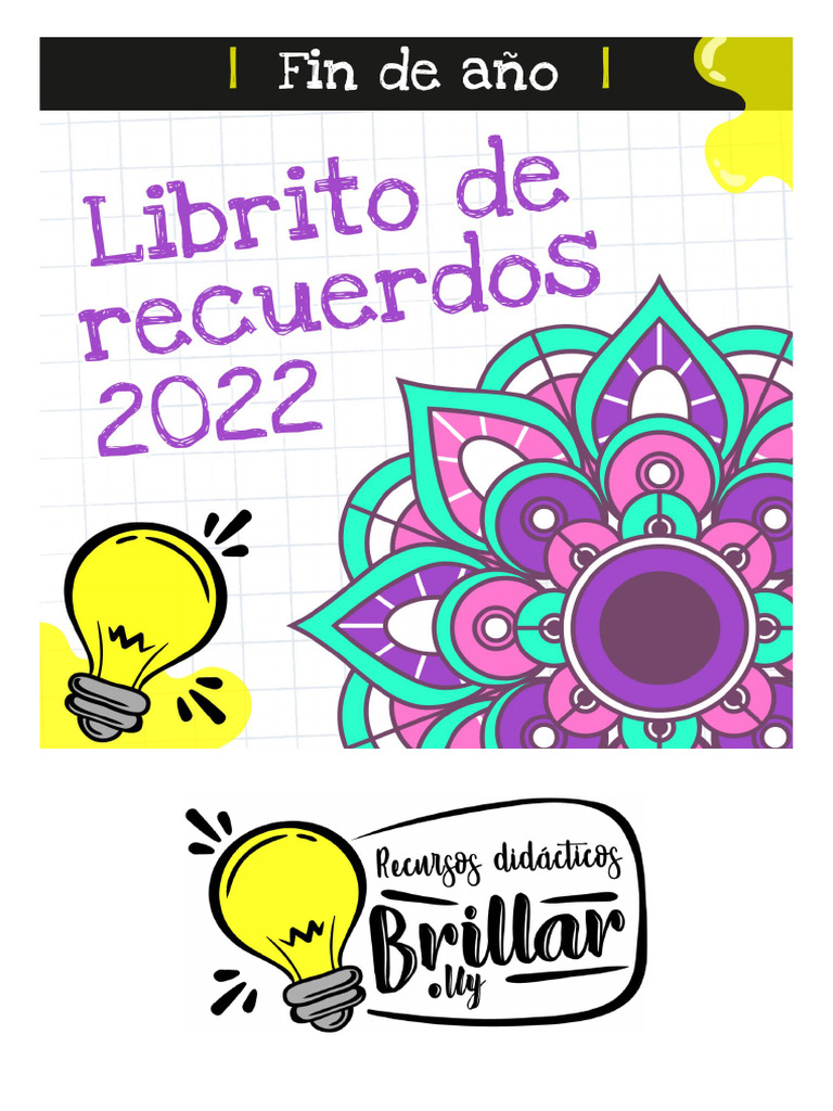 Libro de Recuerdos - BrillarUY | PDF