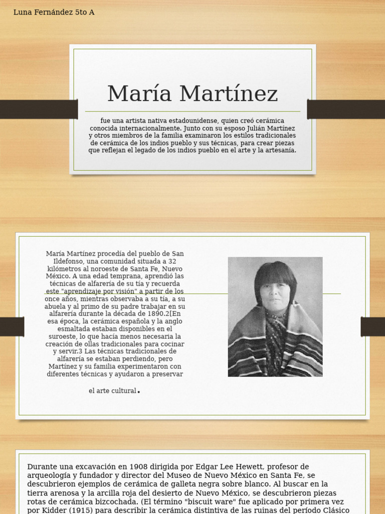 María Martínez | PDF | Cerámica